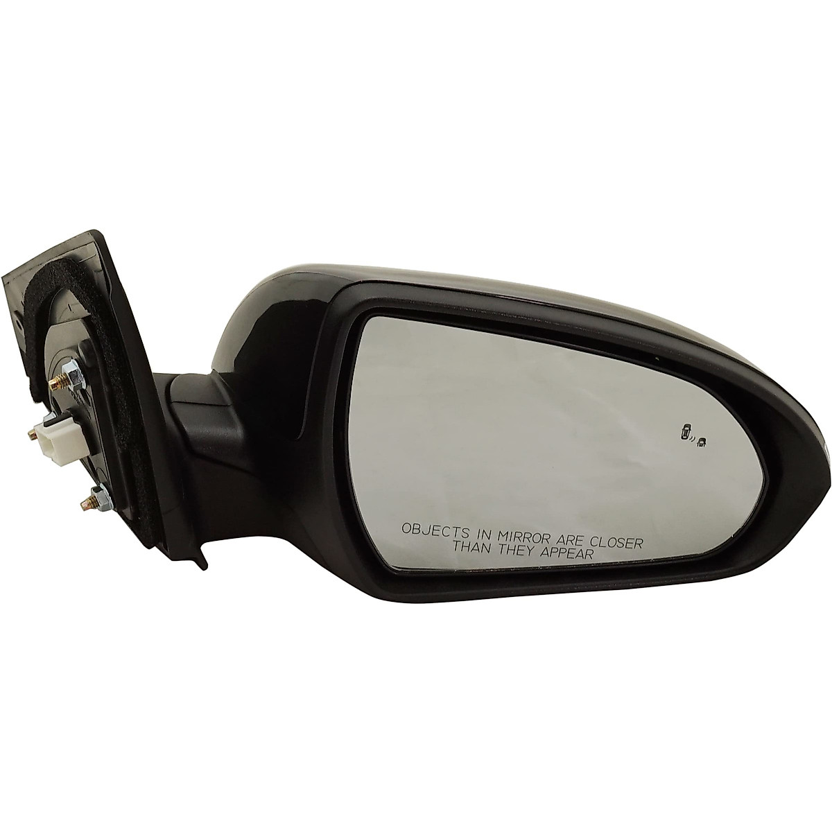 Kool Vue Driver & Passenger Side Power Heated Mirrors for Hyundai Elantra 2017-2018 With Signal Light, Blind Spot Monitor & Memory Paintable US Built Models