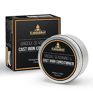 AWEASROY Griddle Seasoning for Blackstone and Cast Iron and Carbon Steel Seasoning, Maintain a Cleaner Non-Stick Skillet, 7 Ounce