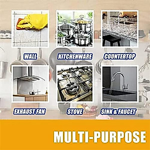 Car Magic Foam Cleaner, Foam Cleaner All Purpose, Foam Cleaner for Car and House Lemon Flavor, Powerful Stain Removal Kit Foam Cleaner for Car, Kitchen, Bathroom, ect (30ml, 2Pcs)