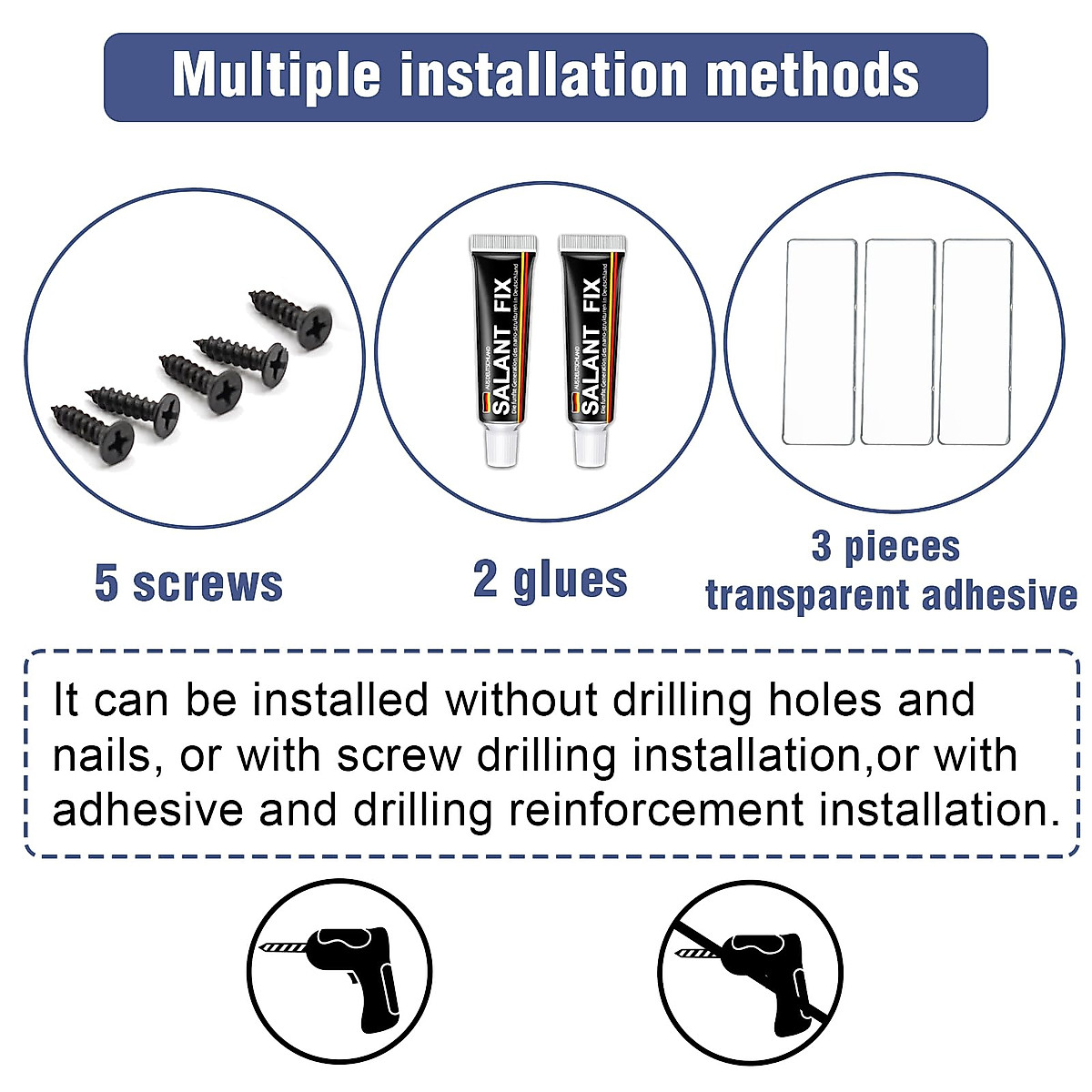 Vaisoeny Wine Glass Rack，2 Pack Aluminum Wine Glass holder, Under Cabinet Wine Glass Holder, Wine Glass Holder Under Shelf for Kitchen and Bar, Black