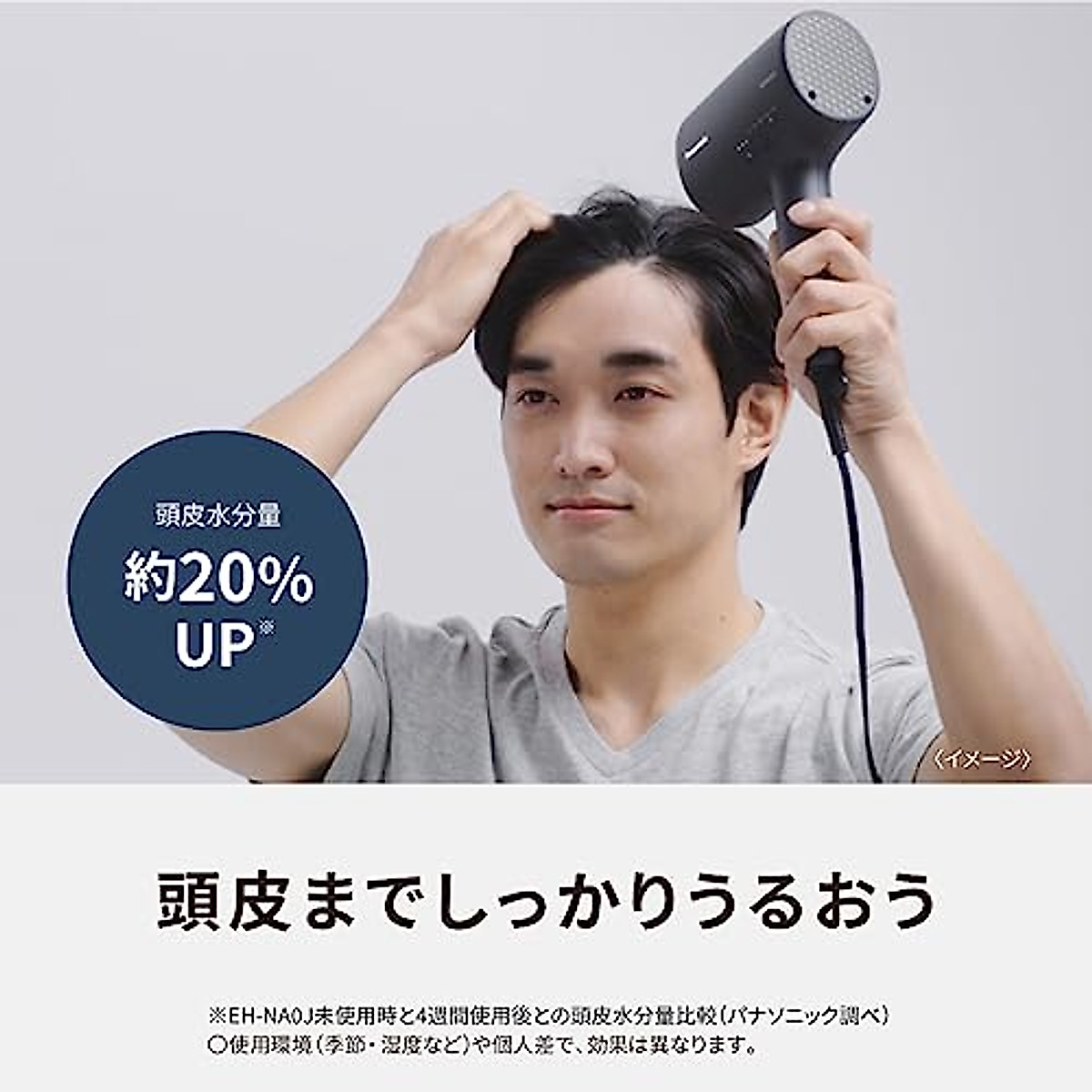 Panasonic EH-NA0J Hair Dryer Nanocare High Penetration Nanoe & Mineral Deep 100V only Shipped from Japan Released in 2022 (Warm White)