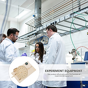 iplusmile Equatorial Sundial Clock DIY Teaching Aid Educational Tool Wooden Scientific Model