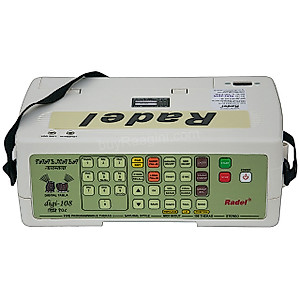Electronic Tabla - RADEL Taalmala - Digi 108, Electronic Tabla and Manjira - Tabla Sampler, DJ Tabla Sound Machine, Instruction Manual, Power Cord, Bag (PDI-AAF)