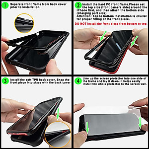 COOLQO Compatible for iPhone XR Case,[2 x Tempered Glass Screen Protector] [Non-Slip] [10 FT Military Grade Drop Protection] 360 Full Body Silicone Shockproof Protective Phone Cover, 6.1 inch, Yellow