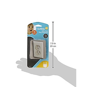 Safety 1st 12 Pack Ultra Clear Outlet Plugs