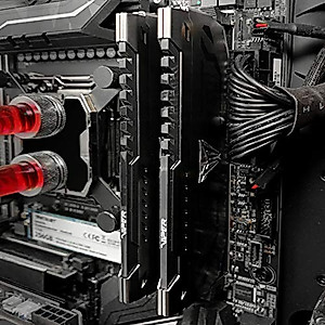 Patriot Viper Steel DDR4 RAM 16GB (2X8GB) 4400MHz CL19 UDIMM Desktop Gaming Memory Kit - PVS416G440C9K