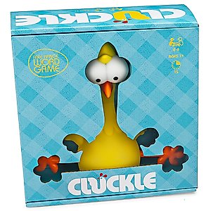 Big G Creative: Cluckle Free Range Word Game, 2-6 Players, Ages 7+, 15 Minute Gameplay, Multi