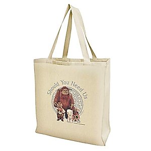 Should You Need Us Labyrinth With Ludo Hoggle and Didymus Grocery Travel Reusable Tote Bag