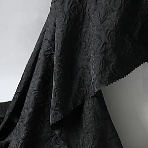 XMTXZYM 2 Meter 3D Jacquard Fabric Dress Cheongsam DIY Sewing Fabric