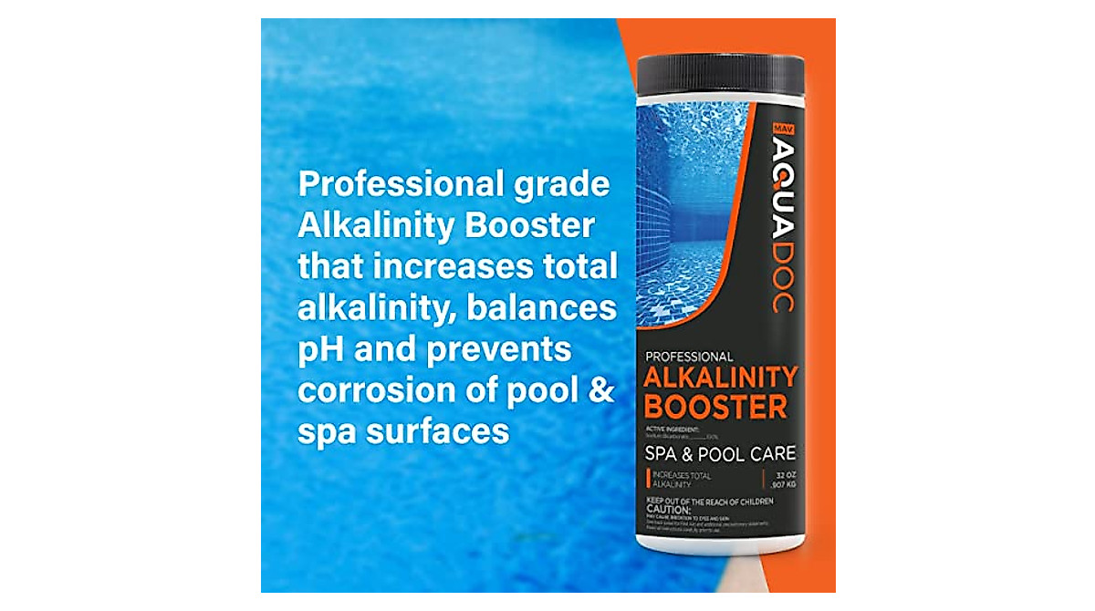 AquaDoc Total Alkalinity Booster for Hot Tubs & Spas | Balance Water pH