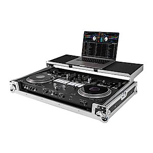Headliner Flight Case Compatible with Pioneer DJ DDJ-REV7 with Laptop Platform