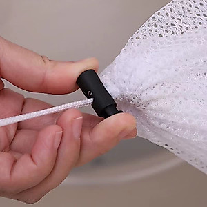 Durable Honeycomb Mesh Laundry Bags for Delicates (Spring Type)