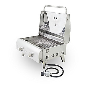 Pit Boss Grills 75275 Stainless Steel Two-Burner Portable Grill