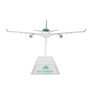 TANG DYNASTY 1:400 Air Bus A330-300 Ireland AER Lingus Metal Airplane Model Plane Toy Plane Model (Green)