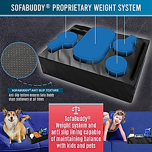 Sofa Buddy - Convenient Couch Cup Holder, Couch Caddy, Sofa Cup Holder. The Perfect Couch Accessory