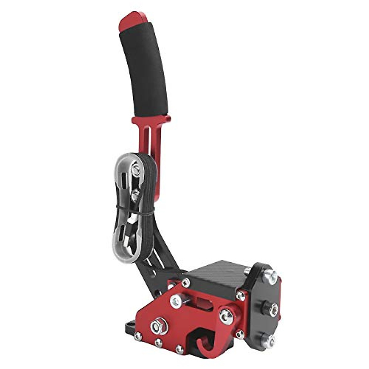 Estink USB Handbrake Game Handbrake High Precise Aluminiu for Indoor Garden(red, White)