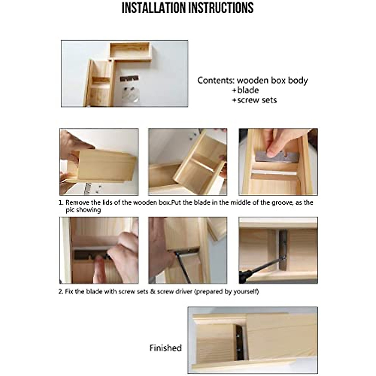 BOOWAN NICOLE Complete DIY Soap Making Supplies Kit Full Beginners Set Including Silicone Mold, Planer Wood Box, Soap Base, Spatulas, Pipette and More