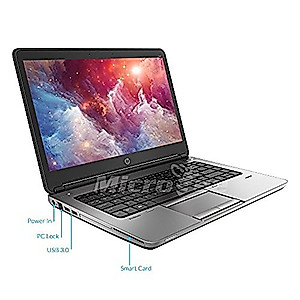 HP EliteBook 640 G1 Notebook PC Intel Core i5-4300M 2.6GHz 8GB 128GB SSD Windows 10 Professional (Renewed)