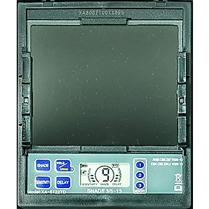 Weldcote Metals Ultraview Plus True Color Digital Auto Darkening Welding Helmet Shade 9-13, Black