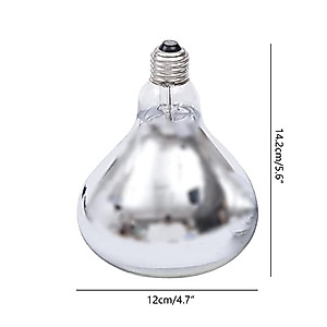 Commercial Food Heating Lamp Tabletop 2 Bulb Buffet Food Warmer Light with Dual Bulbs Portable Restaurant Kitchen Warmer Light 250W 110V