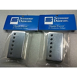 Seymour Duncan Classic Cover Nickel Silver Humbucker Pickup Covers Pair of 2