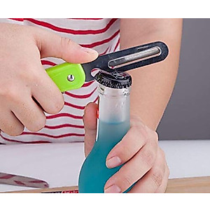 WOIWO 1PCS Stainless Steel Fruit Knife Portable Mini Household Fruit Knife Multi-purpose Folding Fruit Knife