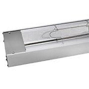 Kratos 28W-211 Commercial Strip Warmer, 36" Long, with Cord and NEMA 5-15P Plug, 120V, 850 Watts. Overhead Food Strip Warmer