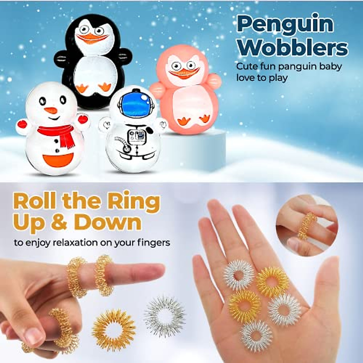 82 Pack Fidget Toys Set, Sensory Party Favors Gifts for Boy Girl Kids Adults Autism Stress Relief Stocking Stuffers Pop It Autistic Bulk Goodie Bag Filler Treasure Box Classroom Prizes School