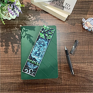 ZuoAnLF 5 PCS Cross Stitch Bookmark Kits,DIY Bookmarks Cross Stitch Kits,Stamped Embroidery Bookmarks for Adults Beginners,14CT