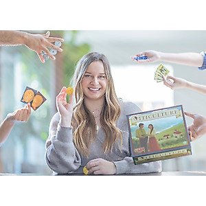 Stonemaier Games: Viticulture Essential Edition (Base Game) | Create The Most Prosperous Tuscan Vineyard | Wine Themed Strategy Board Game for Adults and Family | 1-6 Players, 90 Mins, Ages 14+