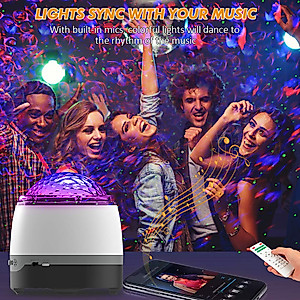 Galaxy Projector, Star Light Projector for Bedroom, Sleeping Soothing White Noise Sound Machine with Remote, Timer, Music Speaker, 8 Soother Sounds Ocean Wave Projector for Baby Kids Adults Relaxation