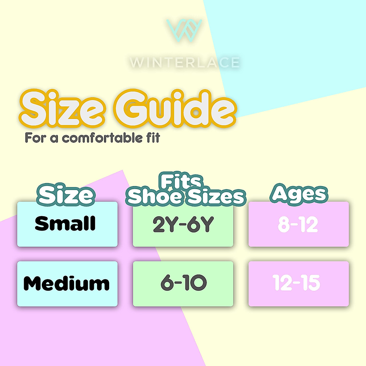 Winterlace Kids Soccer Socks, 6 Pairs for Boys Girls, Youth Knee High Athletic Sports Football Gym School Team Pack Children (as1, alpha, s, regular, Assorted)