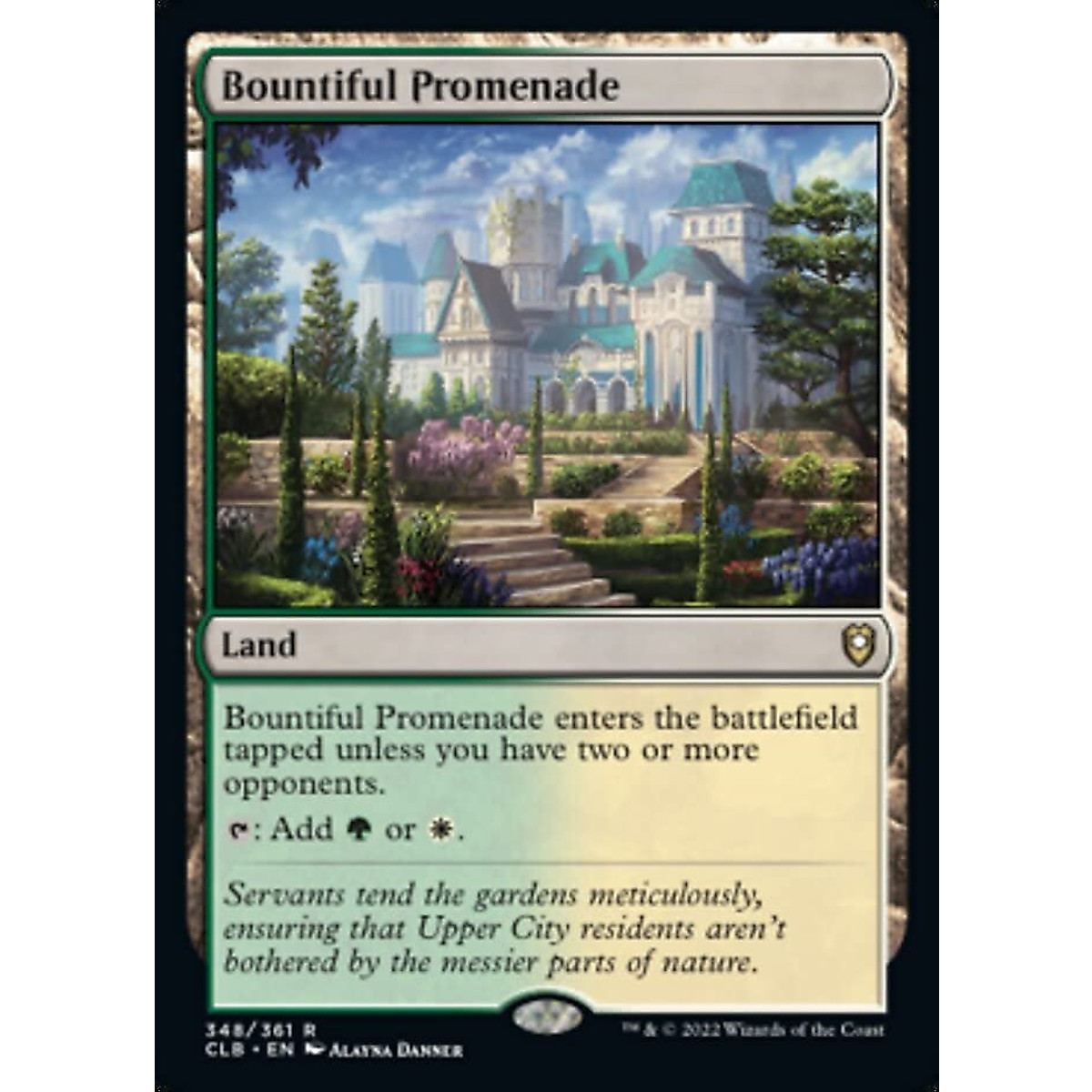 Magic: the Gathering - Bountiful Promenade (348) - Battle for Baldur's Gate