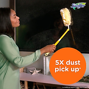 Swiffer 360 Dusters Extendable Handle Starter Kit, 3 Count Duster Refill