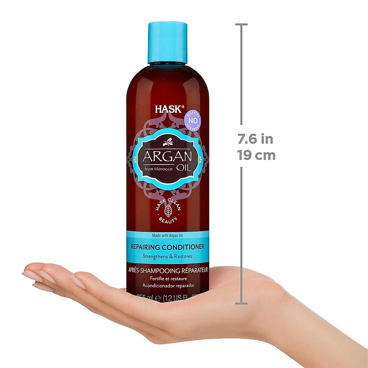 HASK Argan Oil Repairing Conditioner, 12 Fl Oz