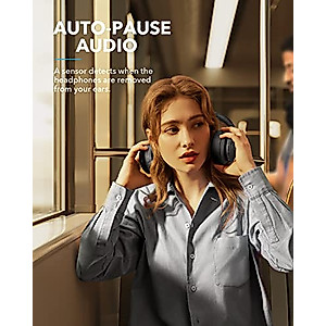 Soundcore by Anker Life Q35 Multi Mode Active Noise Cancelling Headphones, Bluetooth Headphones with LDAC for Hi Res Wireless Audio, 40H Playtime, Comfortable Fit, Clear Calls, for Home, Work, Travel