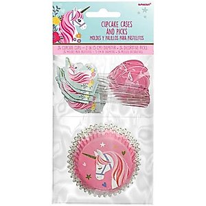 Magical Unicorn Cupcake Kit for 24 (48pc)