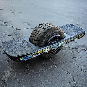 Craft&Ride Air Pad Concave Foot Pad with Gel-Tech | Comfortable Cushioned Foot Pad with Aluminum Interior & Grip Tape | Compatible with Onewheel+ XR | Black