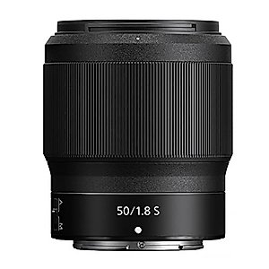 Nikon NIKKOR Z 50mm f/1.8 S | Premium large aperture 50mm prime lens (nifty fifty) for Z series mirrorless cameras | Nikon USA Model
