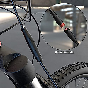 1PZ EB1-X02 Durable Waterproof 2 Wires Left & Right Electronic Brake Lever Accessories for Electric Bicycle E-Bike Scooter (1 Pair)