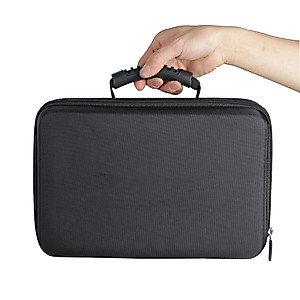 Hermitshell Travel Case for Theragun Prime - Percussive Therapy Deep Tissue Muscle Treatment Massage Gun (Black 2)