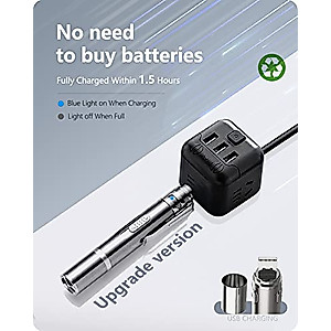 Puspoch Pet Rechargeable Cat Toys, Great Gift for Your Cats and Dogs, Interactive Toys for Kitten