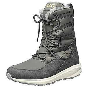 Jack Wolfskin Women's Nevada Texapore High Hiking Shoe Boot, Dark Grey/Light Grey, 9.5