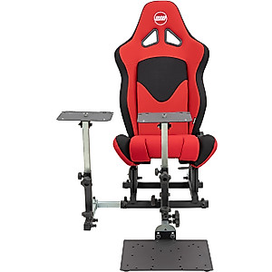 SimFab Modular Flight Simulator Cockpit For General, Civil and Commercial Aviation, MSFS Edition, Compatible With Logitech, Honeycomb, Turtle Beach, CH Products (Black)