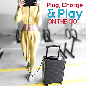 TalkWorks Power Bank Compatible with Nintendo Switch - Portable Charger Power Battery Pack with USB Ports & LED Battery Indicator - Easy-to-Carry External Battery Supply w/ 3-Foot USB-C Cable