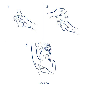 Dove Go Fresh Cucumber Roll-On Anti-Perspirant Deodorant 50 ml - Pack of 3