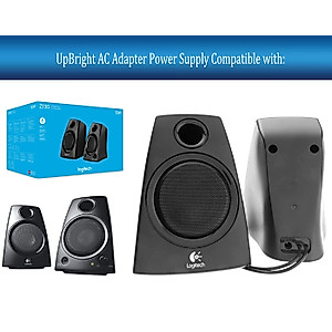 UpBright 10V AC/DC Adapter Compatible with Logitech Z130 Z 130 PC Speaker S-00098 980-00 880-000146 0417 980-000417-R 097855065759 5099206021891 744664250134 534-000299 EFS00901000070UL Power Supply