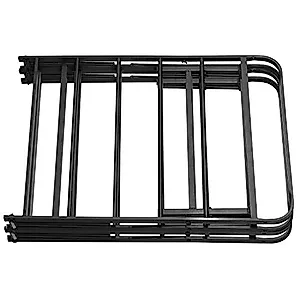 VECELO 14 Inch Metal Bed Frame, Tool Assembly/Quiet Noise Free/Box Spring Replacement Black (King), Foldable Platform