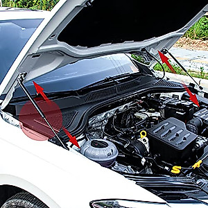 Gas Charged Hood Lift Support Struts for F-250 F-350 F-450 F-550 Super Duty Excursion 1995-2007 4339 Gas Spring strut Shock, 2 PCS