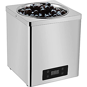 3/7L Commercial Food Warmer Machine, Electric Chocolate Tempering Machine, Steam Table for Buffet with Digital Control, CE/FCC/CCC/PSE